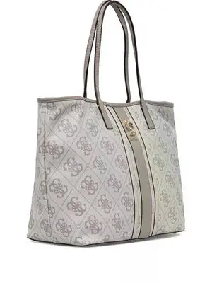 Guess Monogram Top Handle Tote Bag