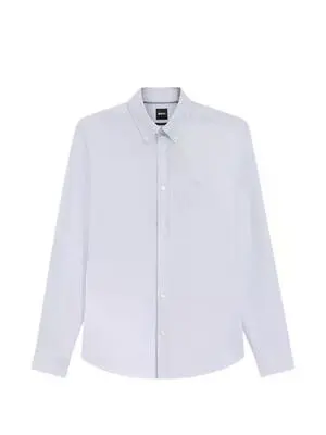 BOSS Liam Regular-fit Shirt In Oxford Cotton - Blue