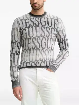 Guess Logo Crew-neck Sweater