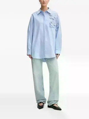 Stine Goya Flower Appliqué Shirt