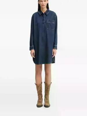 Marc O'polo Collar Pocket Mini Dress