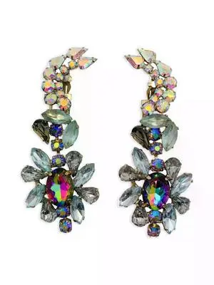 JENNIFER GIBSON JEWELLERY 1990s Crystal Earrings