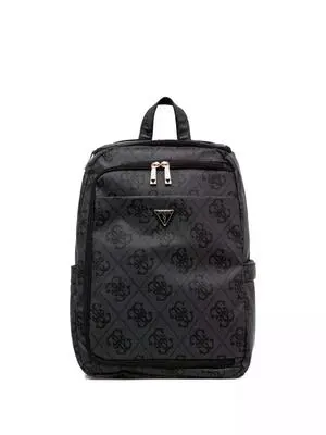Guess Berta 4g Monogram Backpack - Black