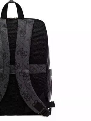 Guess Berta 4g Monogram Backpack - Black