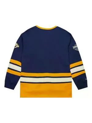 Mitchell & Ness Nashville Predators Heritage Lace-up Pullover