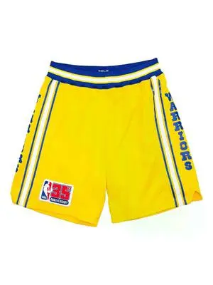 Mitchell & Ness Golden State Warriors 1980-81 Authentic Shorts - Yellow