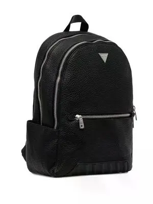 Guess Logo-plaque Zip Backpack