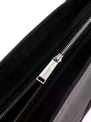 Karl Lagerfeld Embossed-logo Tote Bag - Black