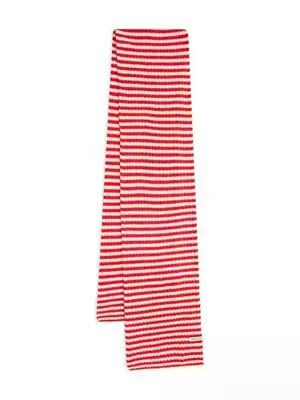 Marc O'polo Striped Scarf - Red