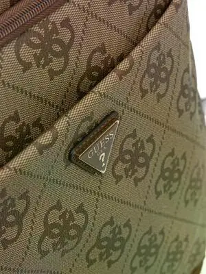 Guess Logo-plaque Backpack - Neutrals