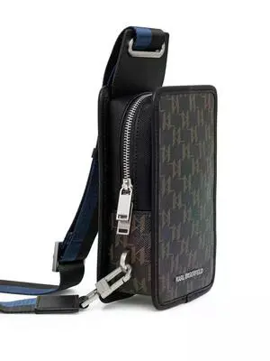 Karl Lagerfeld K/monogram Canvas Sling Bag