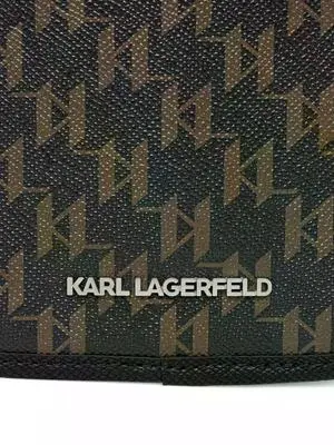 Karl Lagerfeld K/monogram Canvas Sling Bag