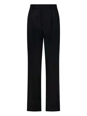 Victoria Beckham Pleated Straight Trousers