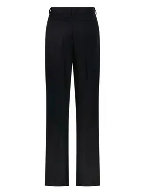Victoria Beckham Pleated Straight Trousers