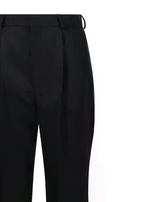 Victoria Beckham Pleated Straight Trousers