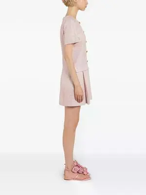 Giambattista Valli Button Pocket Mini Dress