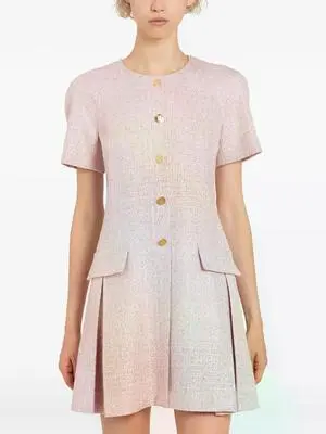Giambattista Valli Button Pocket Mini Dress