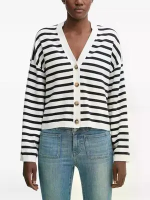Marc O'polo Striped Button-front Cardigan