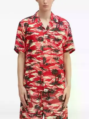A BATHING APE Palm-print Pocket Shirt