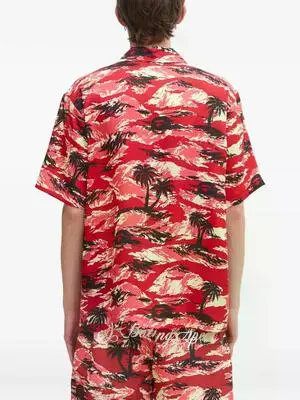 A BATHING APE Palm-print Pocket Shirt