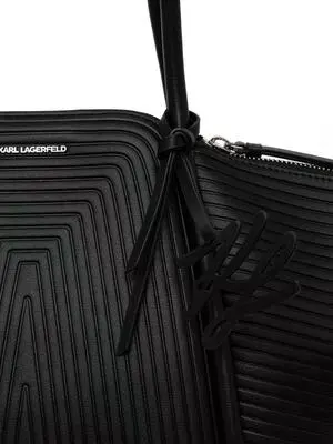 Karl Lagerfeld Geometric-design Tote Bag - Black