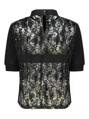 Herno Collar Sequin Blouse