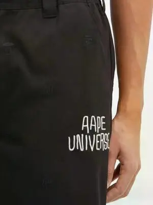AAPE BY *A BATHING APE Embroidered Logo Shorts