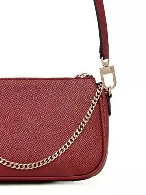 Guess Noelle Chain Satchel Crossbody Bag - Red