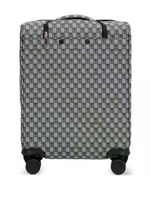 Guess Geometric Pattern Logo Luggage