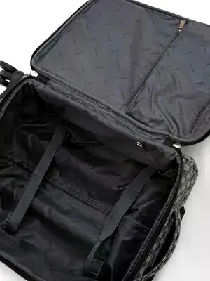 Guess Geometric Pattern Logo Luggage