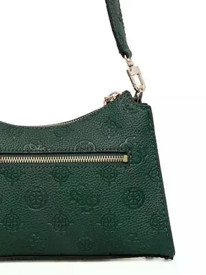 Guess Embossed Shoulder Bag With Detachable Strap
