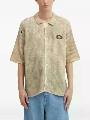 AAPE BY *A BATHING APE® Patch Buttoned Shirt