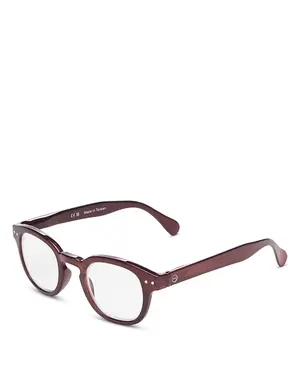 IZIPIZI Round Reading Glasses 47mm - Old Leather