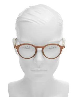 IZIPIZI Round Frame Reading Glasses - Light Marble
