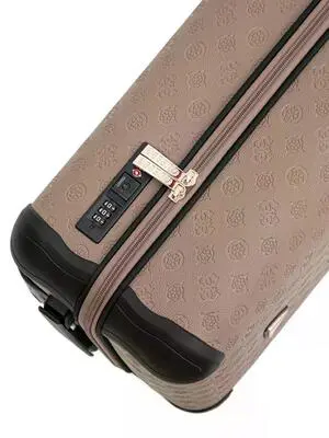 Guess Embossed Carry-on Luggage