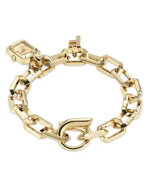 FERRAGAMO Charm Bracelet Watch, 16.6 X 7.4mm