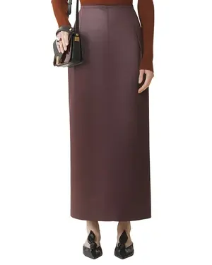 LANVIN Straight Skirt - Mocha