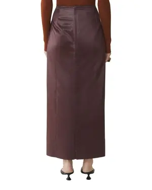 LANVIN Straight Skirt - Mocha