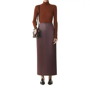 LANVIN Straight Skirt - Mocha