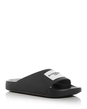 Givenchy Slide Sandals - Black