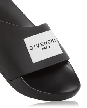 Givenchy Slide Sandals - Black