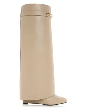 Givenchy Shark Tall Boots - Beige