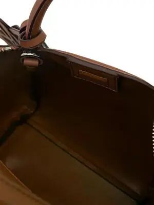 Karl Lagerfeld Geometric-design Tote - Brown