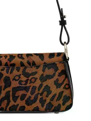 Guess Domitilla Leopard-print Shoulder Bag