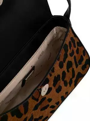 Guess Domitilla Leopard-print Shoulder Bag