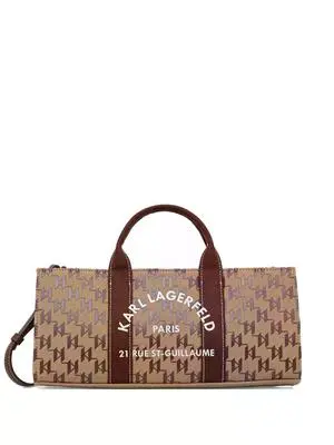 Karl Lagerfeld Monogram Logo-print Tote Bag