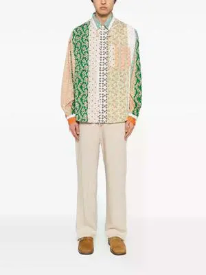 MIDORIKAWA Floral-print Shirt