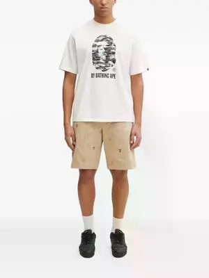 AAPE BY *A BATHING APE Logo Graphic Shorts