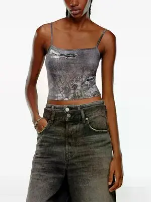 DIESEL® T-halsy Cropped Top