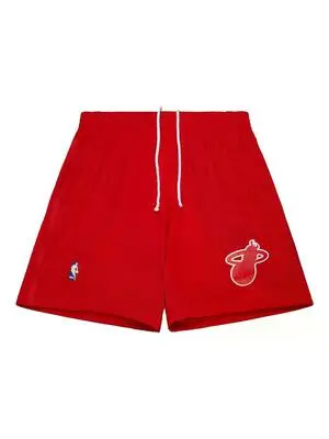Mitchell & Ness Miami Heat 2012 Shorts - Red